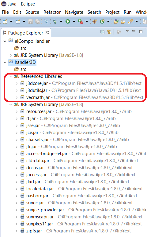 EclipseでJava3Dアプリを作成 – DuskShrine Project Private